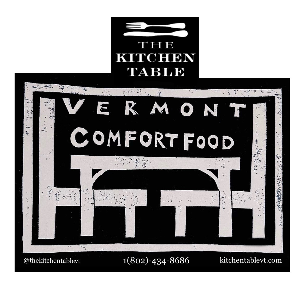 Menus – The Kitchen Table